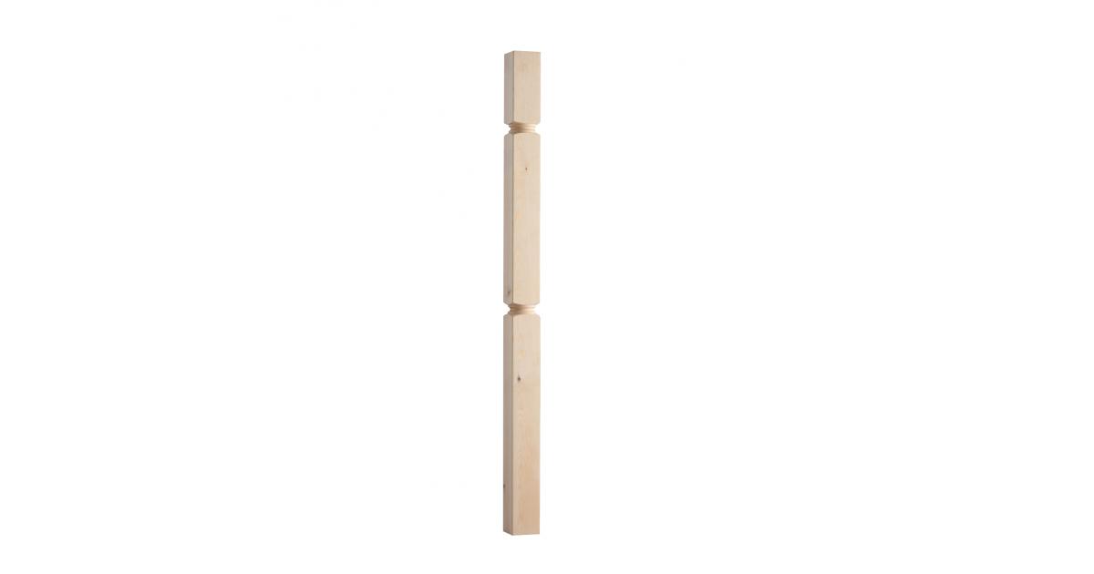 Regency Plain Square Newel Post | Blueprint Joinery