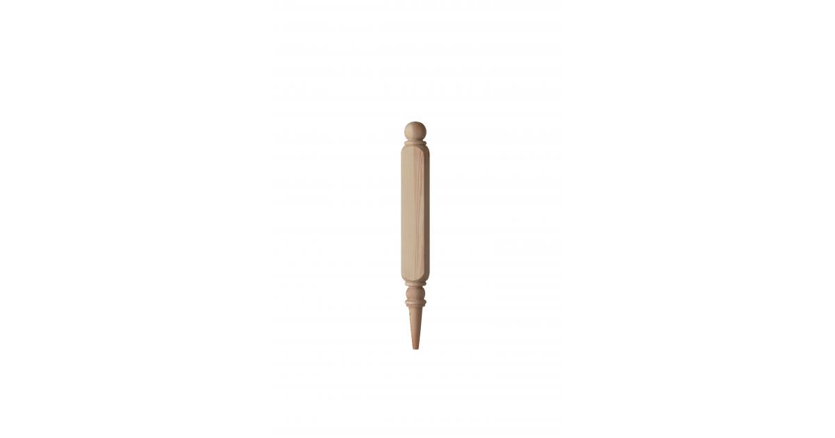 Pine Porch Finial | Blueprint Joinery