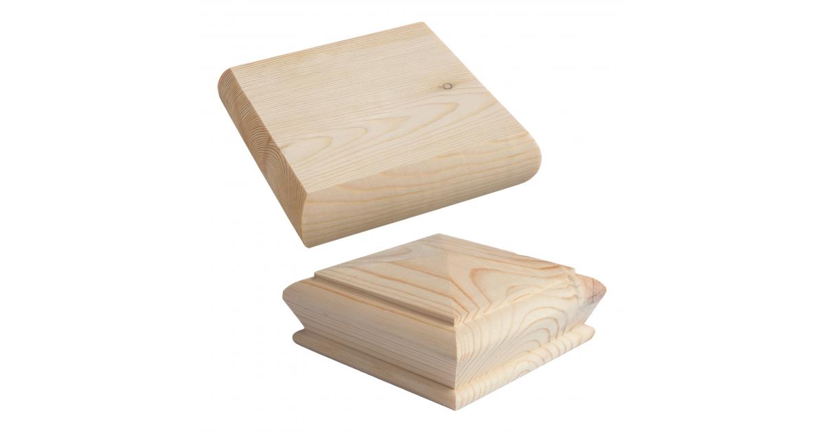 Timber Post Caps For 90mm Newels | Blueprint Joinery