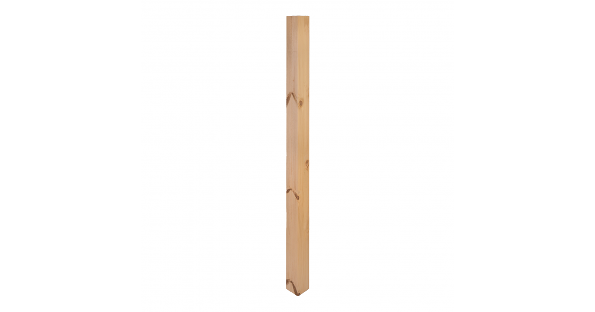 90mm Plain Square Newel Post | Blueprint Joinery