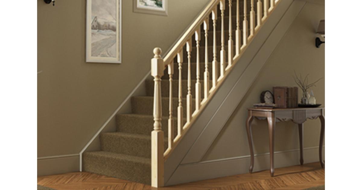 Classic Fluted Stair Balustrade | Timber Stair Parts | Blueprint